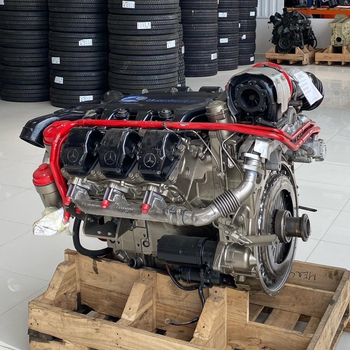 Motor Mercedes-Benz OM-501 LA – Imporsaldos